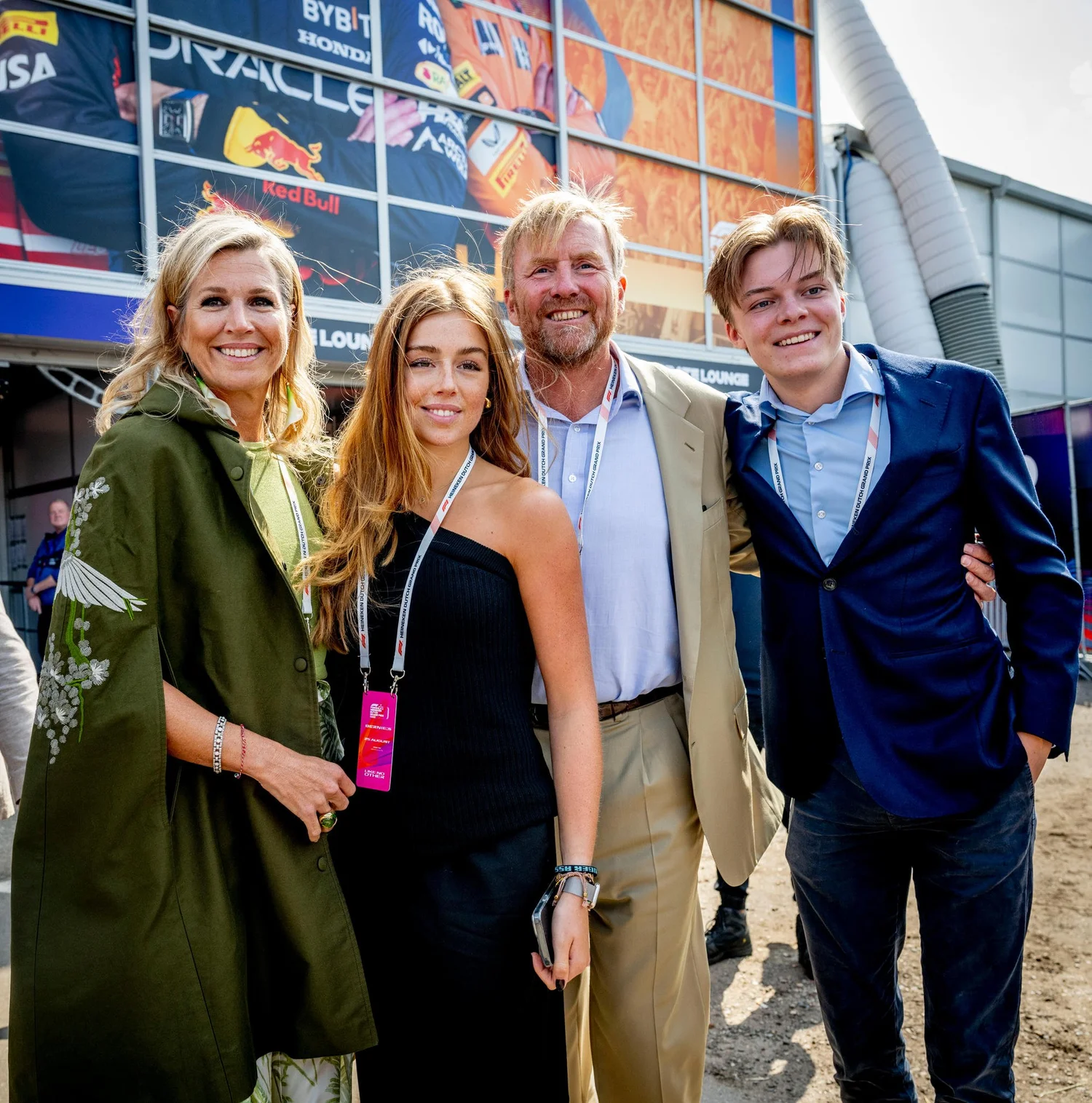 The King and Queen of the Netherlands Attend Formula 1 Dutch Grand Prix ...