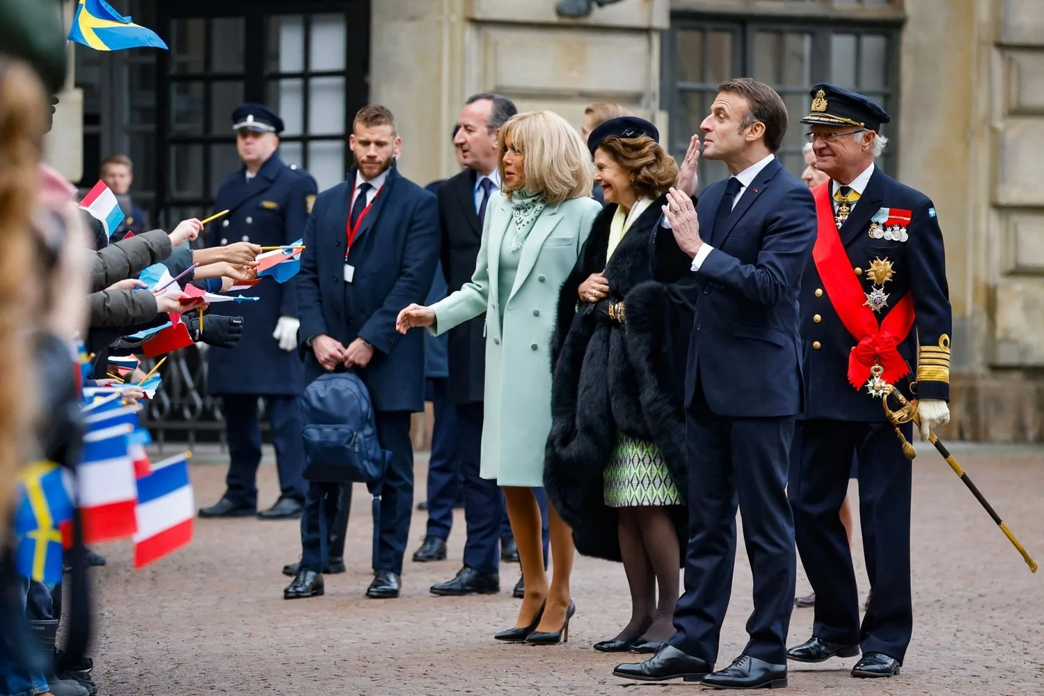 The King and Queen of Sweden Welcome the President and First Lady of ...