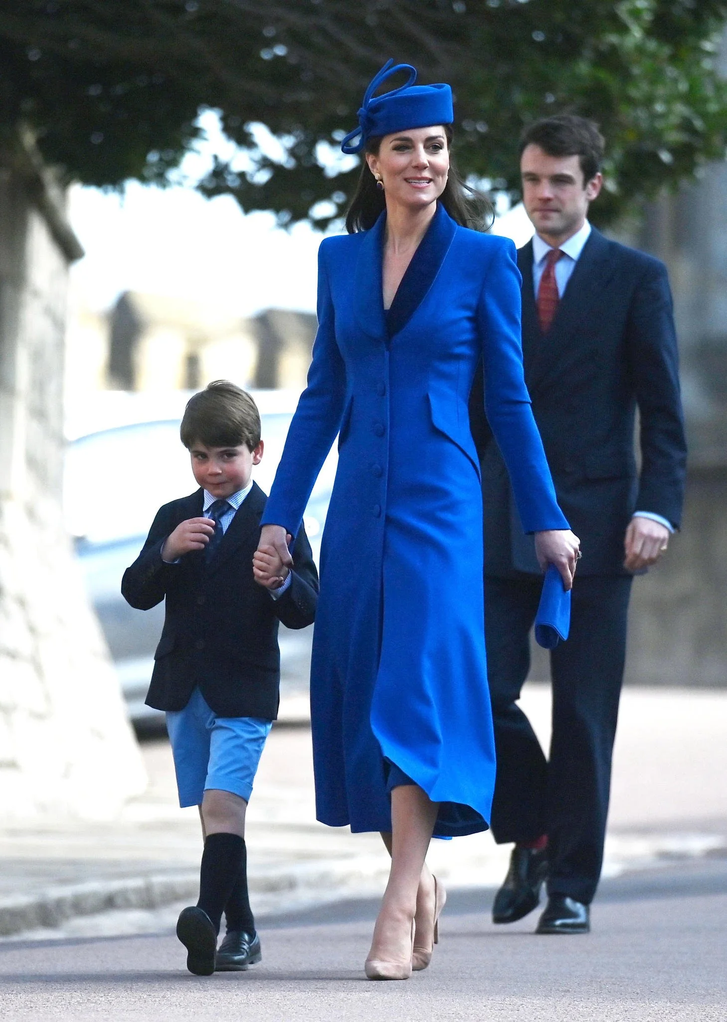 The Prince and Princess of Wales Attend Easter Sunday Service 2023 ...