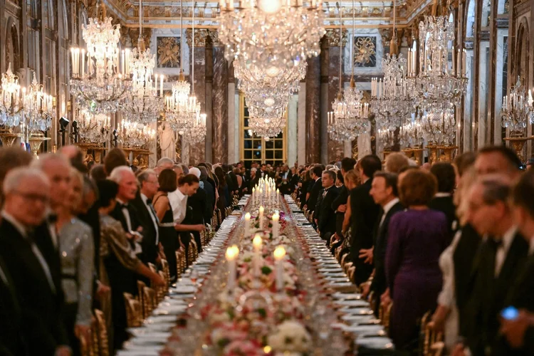 The King and Queen of the United Kingdom Attend State Banquet at ...