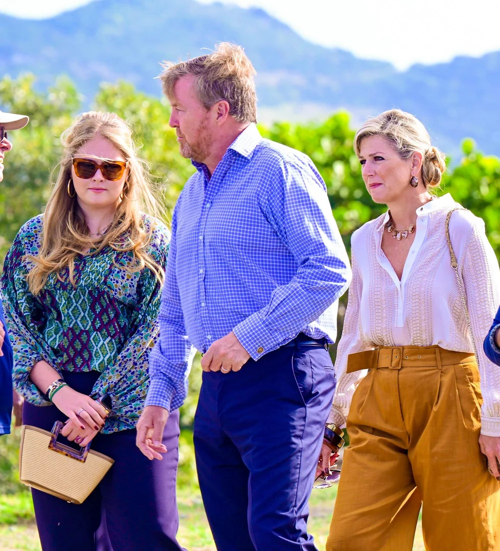 The King and Queen of The Netherlands and The Princess of Orange Visit ...