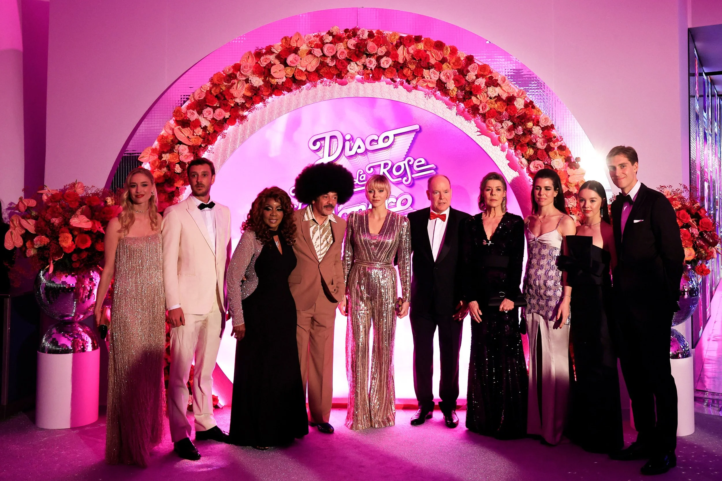 The Prince and Princess of Monaco Attend Rose Ball 2024 — Royal ...