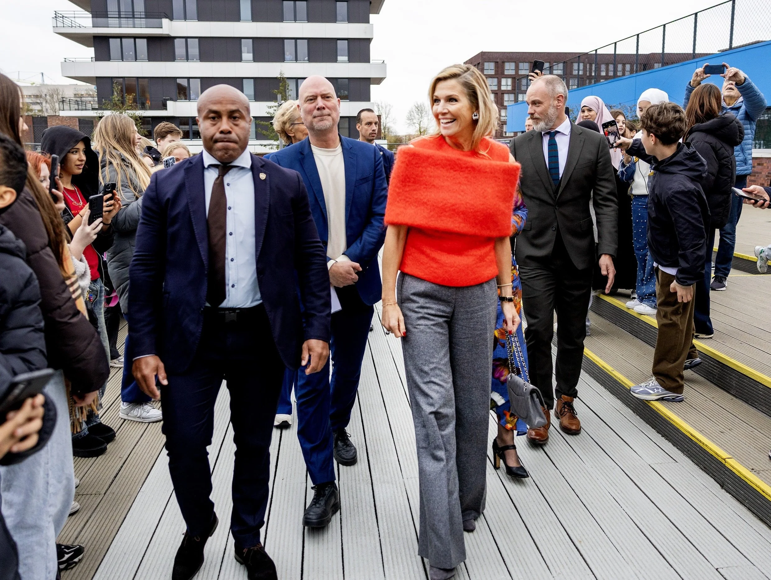 Queen Maxima Attends MIND US Project in Haarlem — Royal Portraits Gallery