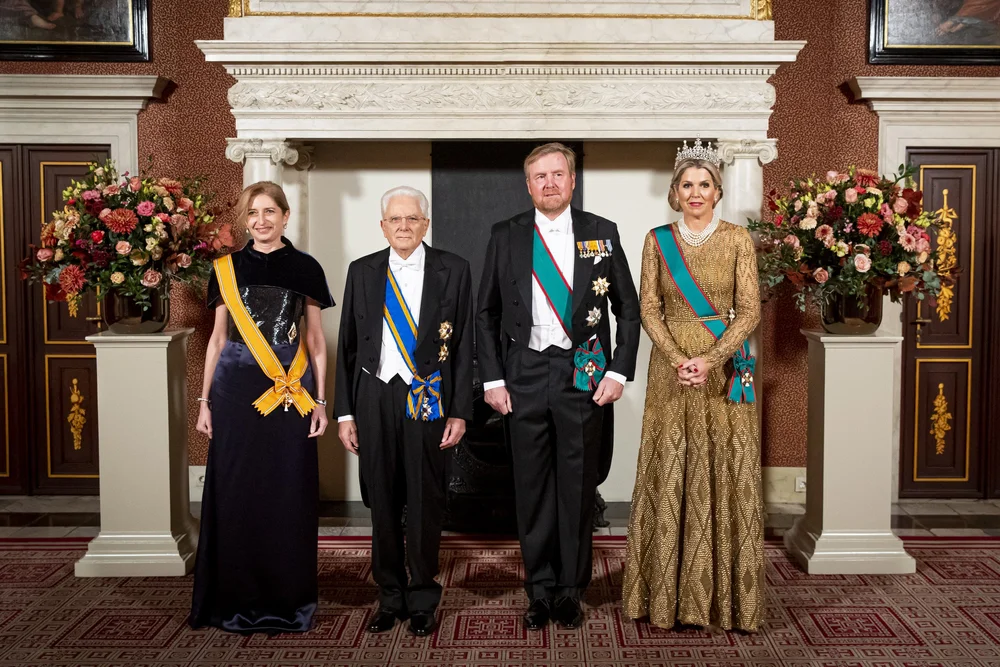 The King and Queen of the Netherlands Host State Banquet for the ...