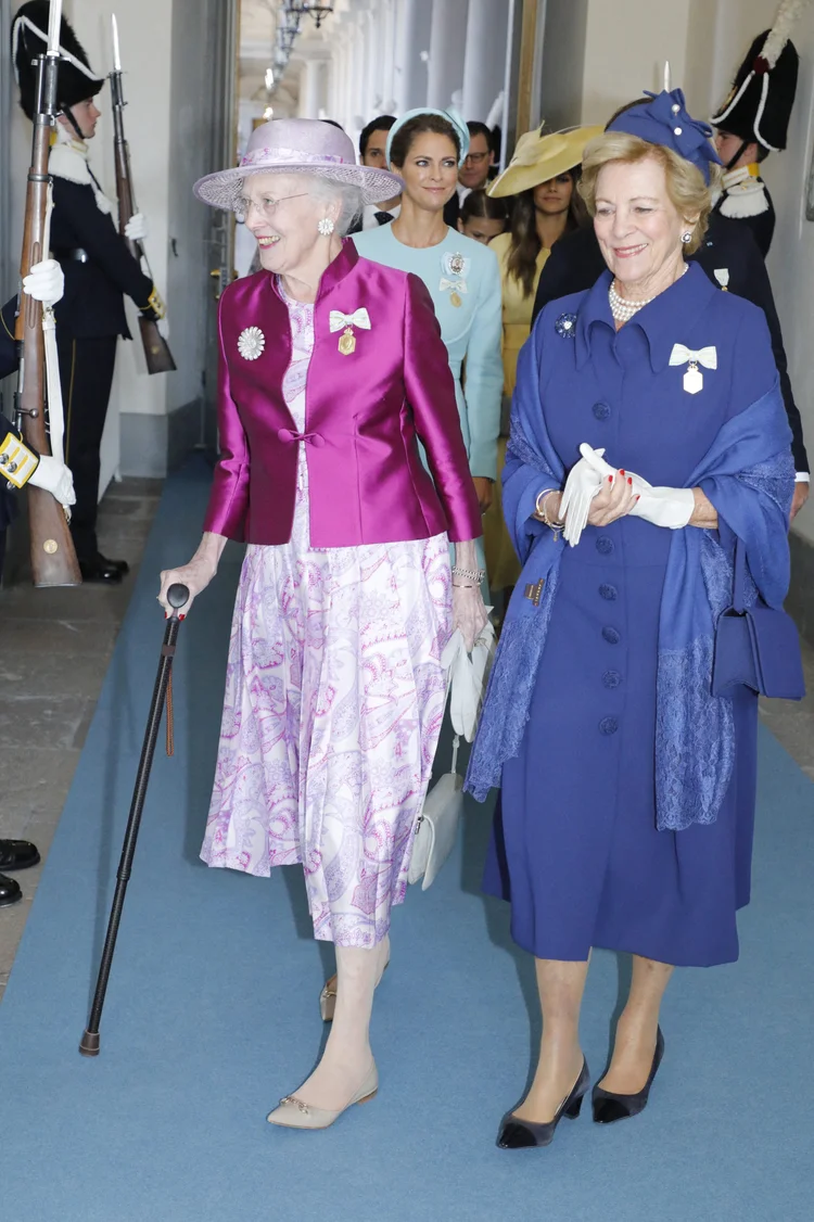 Queen Margrethe II and Queen Anne Marie Attend Golden Jubilee Te Deum ...