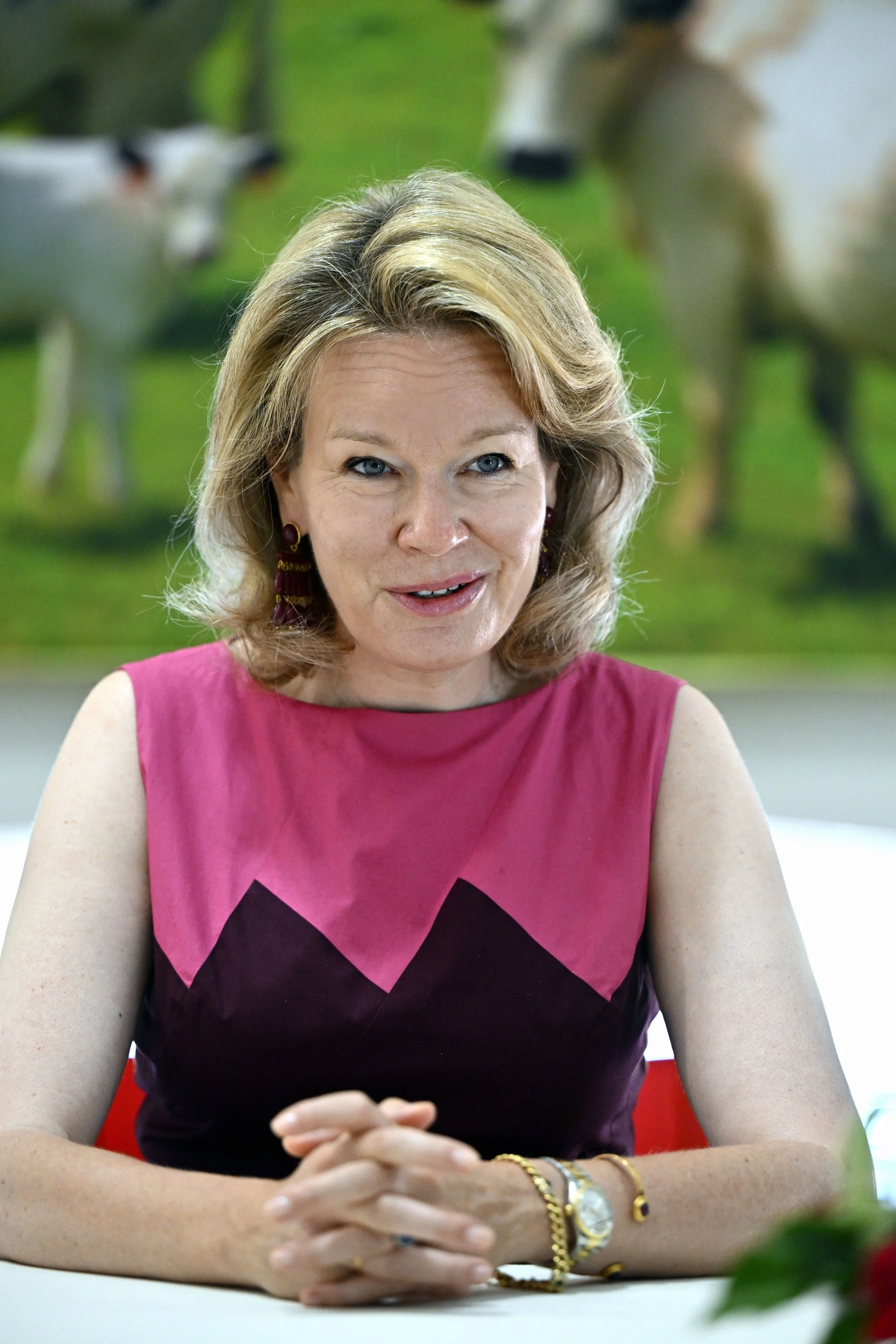 Queen Mathilde Visits Sustainable Farming Project in Floreffe — Royal ...