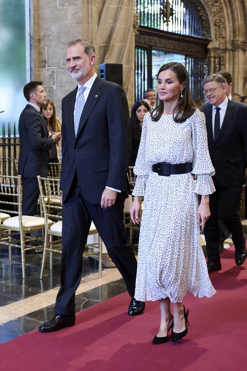 The King and Queen of Spain Attend Jaume I Awards Ceremony in Valencia ...