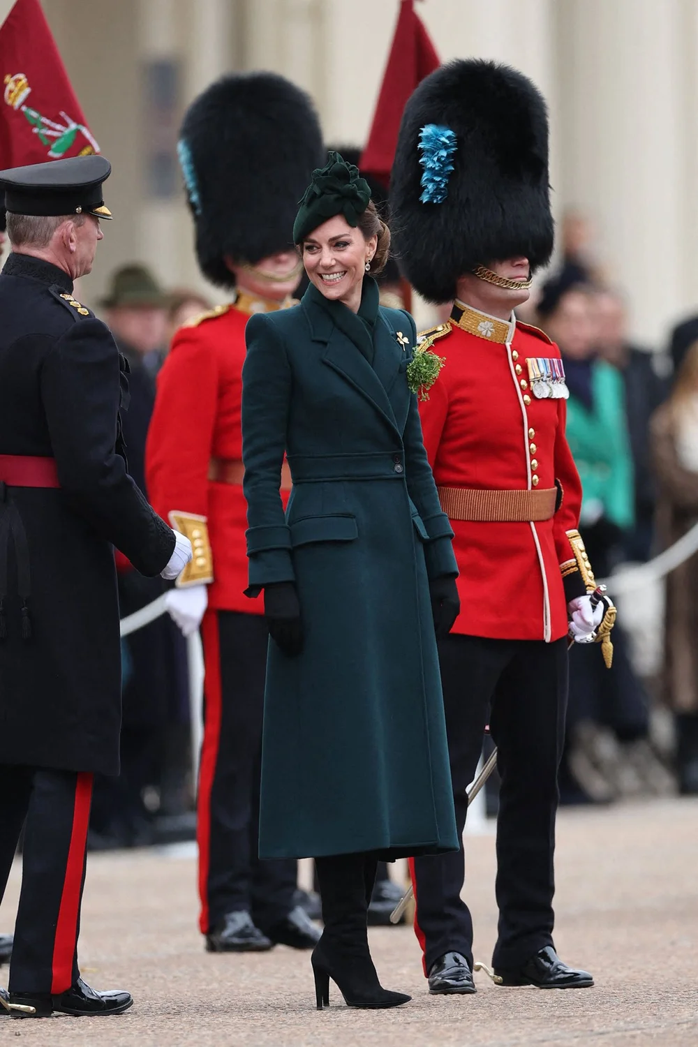 The Princess of Wales Attends the 2025 Irish Guard's St. Patrick's Day ...