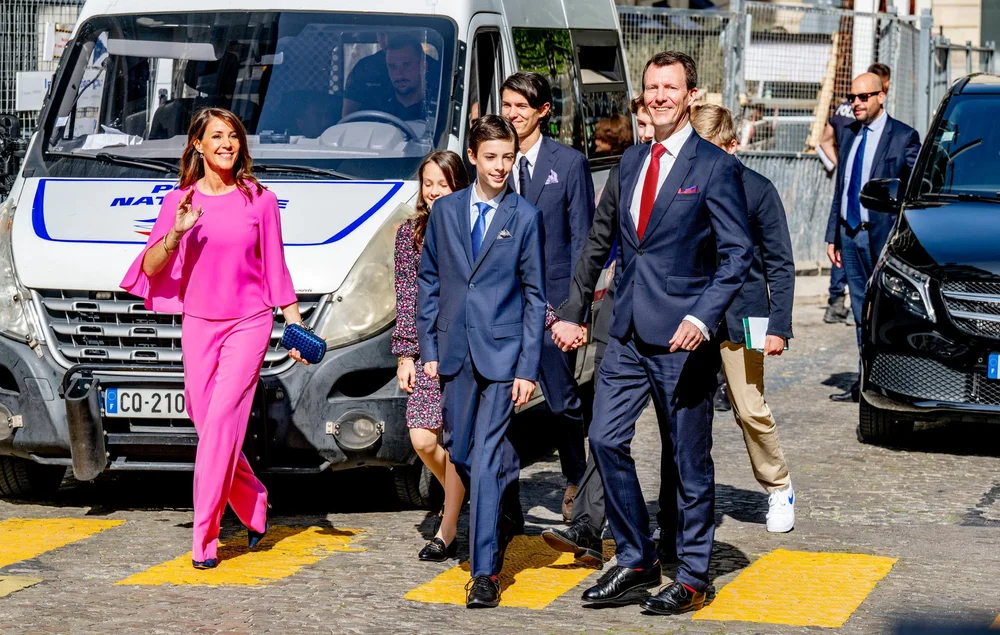 Princess Marie Attends Count Henrik's Confirmation in Paris — Royal ...
