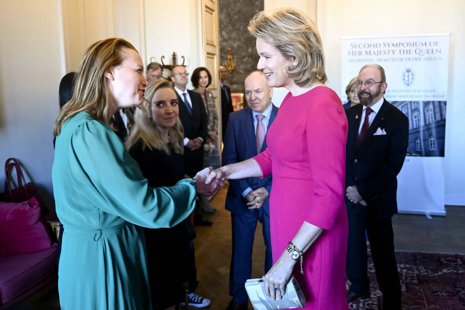 Queen Mathilde Attends the Second Symposium of Her Majesty the Queen ...