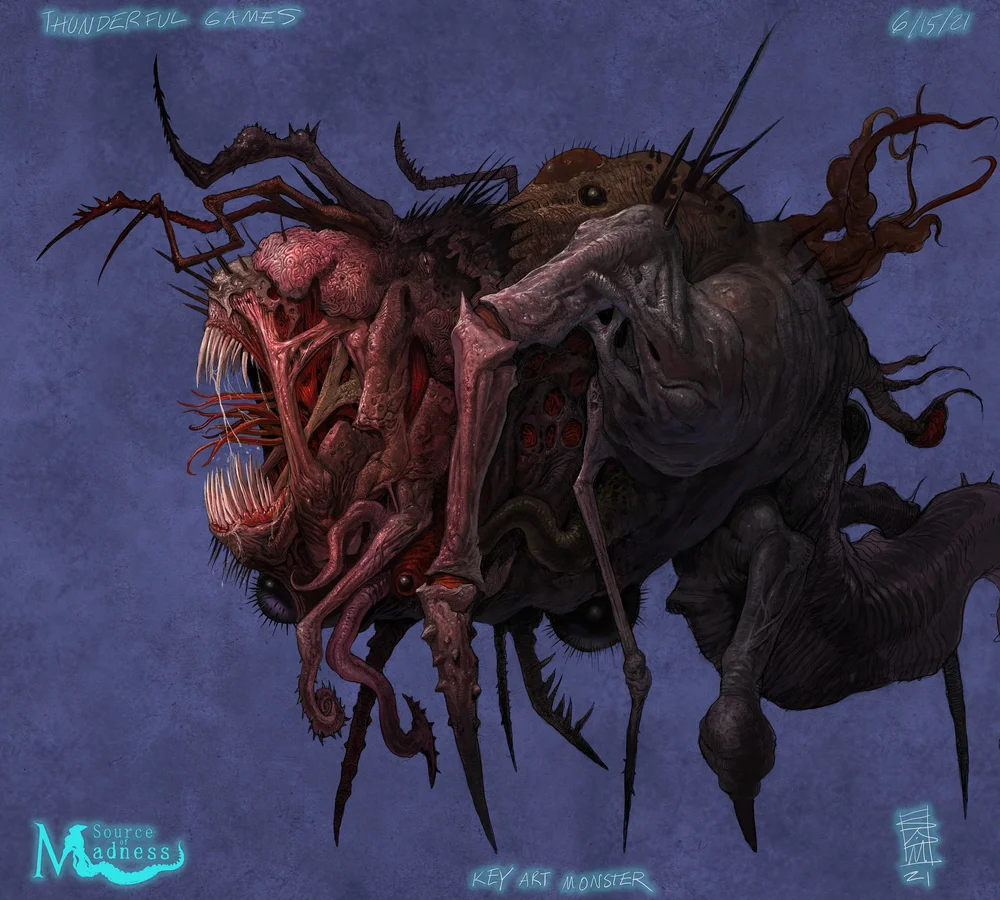 Source of Madness Key Art Monster — Concept Art Association