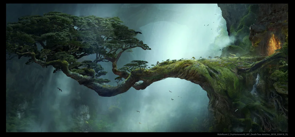 Fey World Death Tree WIP- Dominic Lavery — Concept Art Association