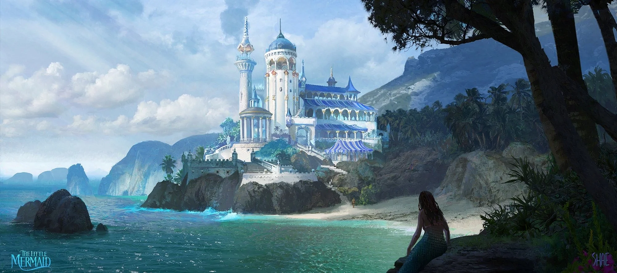 Prince Eric's Castle, The Little Mermaid — Concept Art Association
