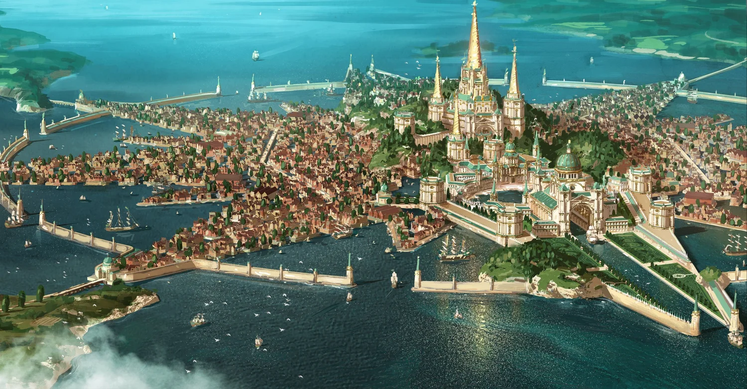 Castle Whiterock, The Sea Beast — Concept Art Association