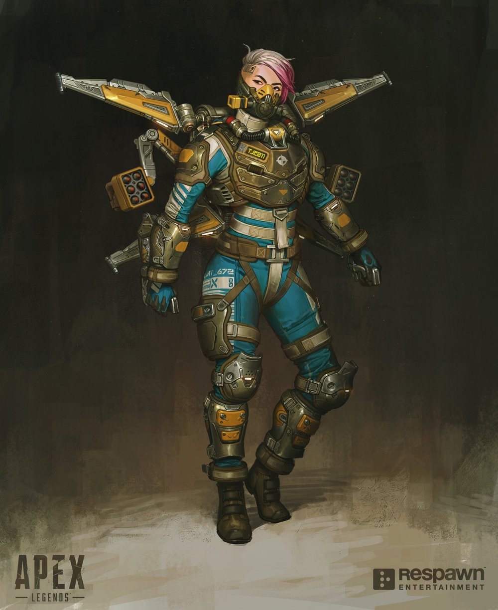 Valkyrie Unshackled, Apex Legends — Concept Art Association