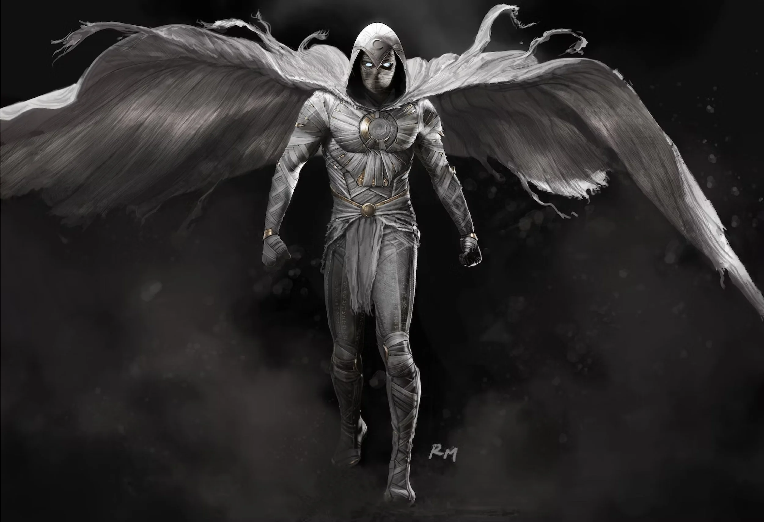 Moon Knight Suit, Moon Knight — Concept Art Association