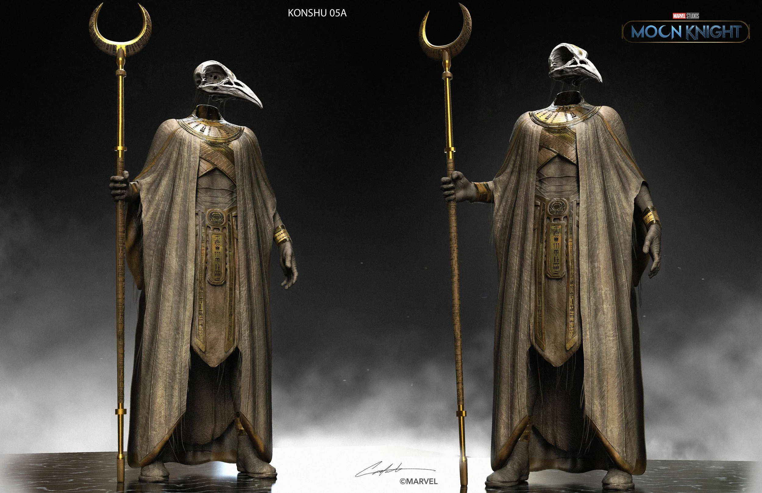 Khonshu, Moon Knight — Concept Art Association