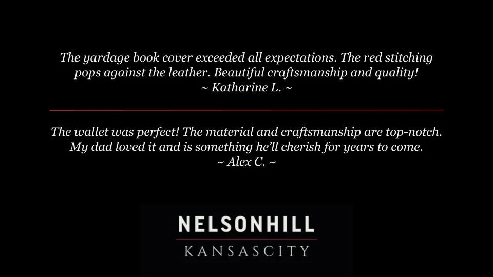 NH Leather Golf Shag Bag — Nelson Hill