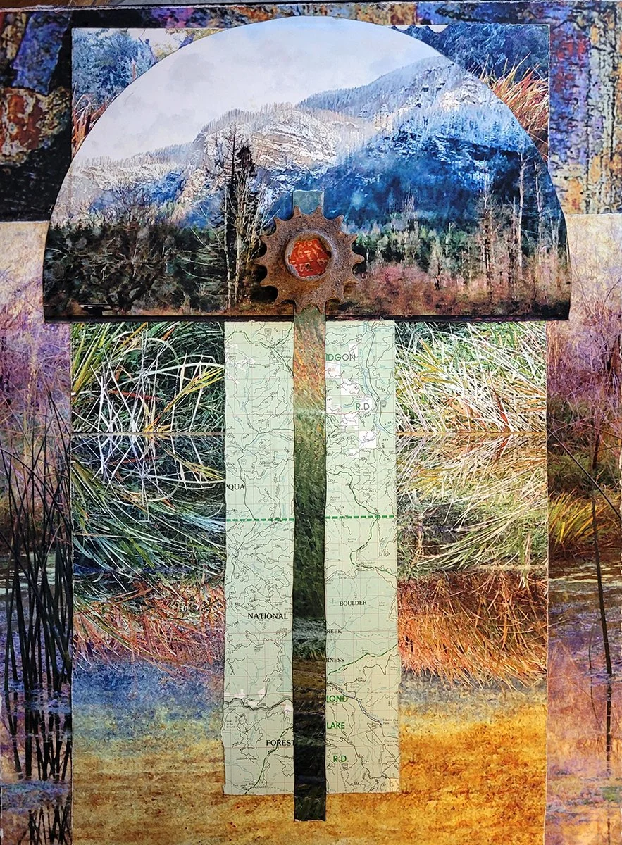 Collage and Paintings — The Art of LuAnn Ostergaard
