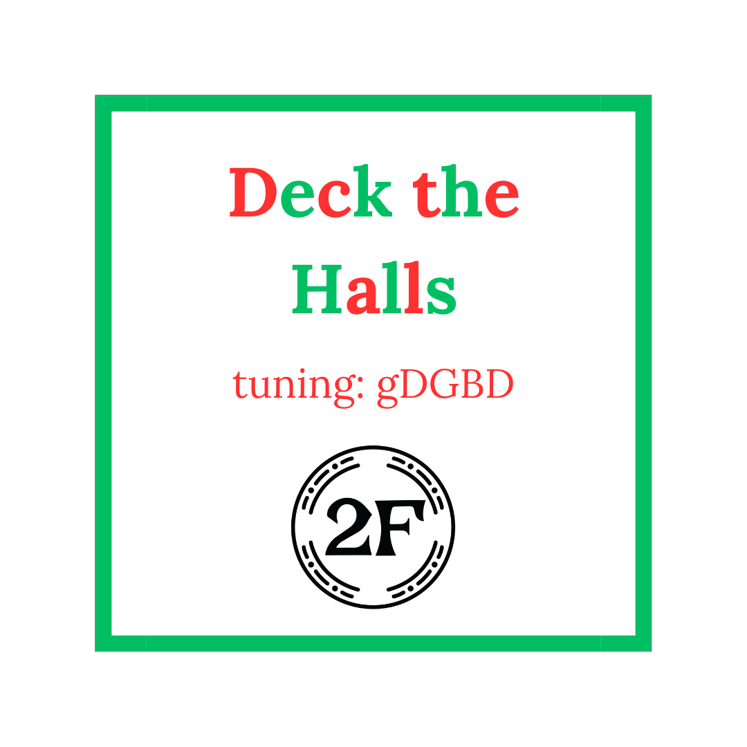 "Joy to the World" tab — Two-Finger Banjo
