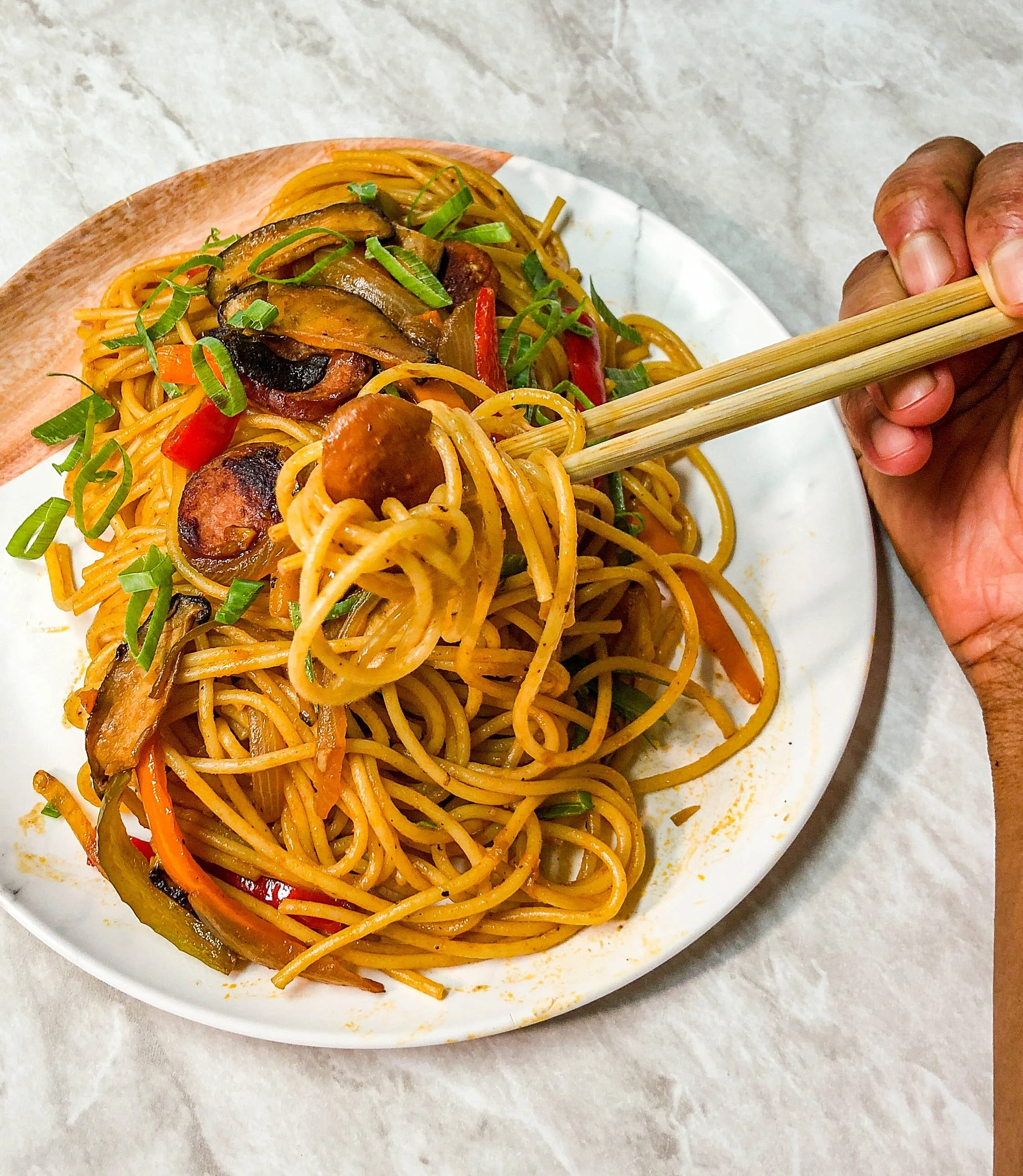 Napolitan Spaghetti - Japanese Ketchup Spaghetti — CocoBeanCountry