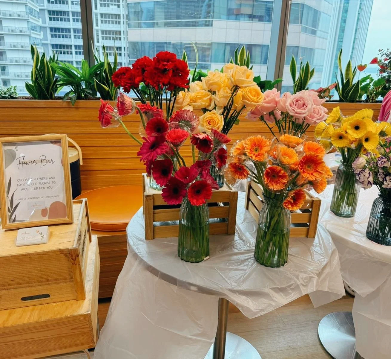 Flower Bar for Events — ELLY SERA FLORIST