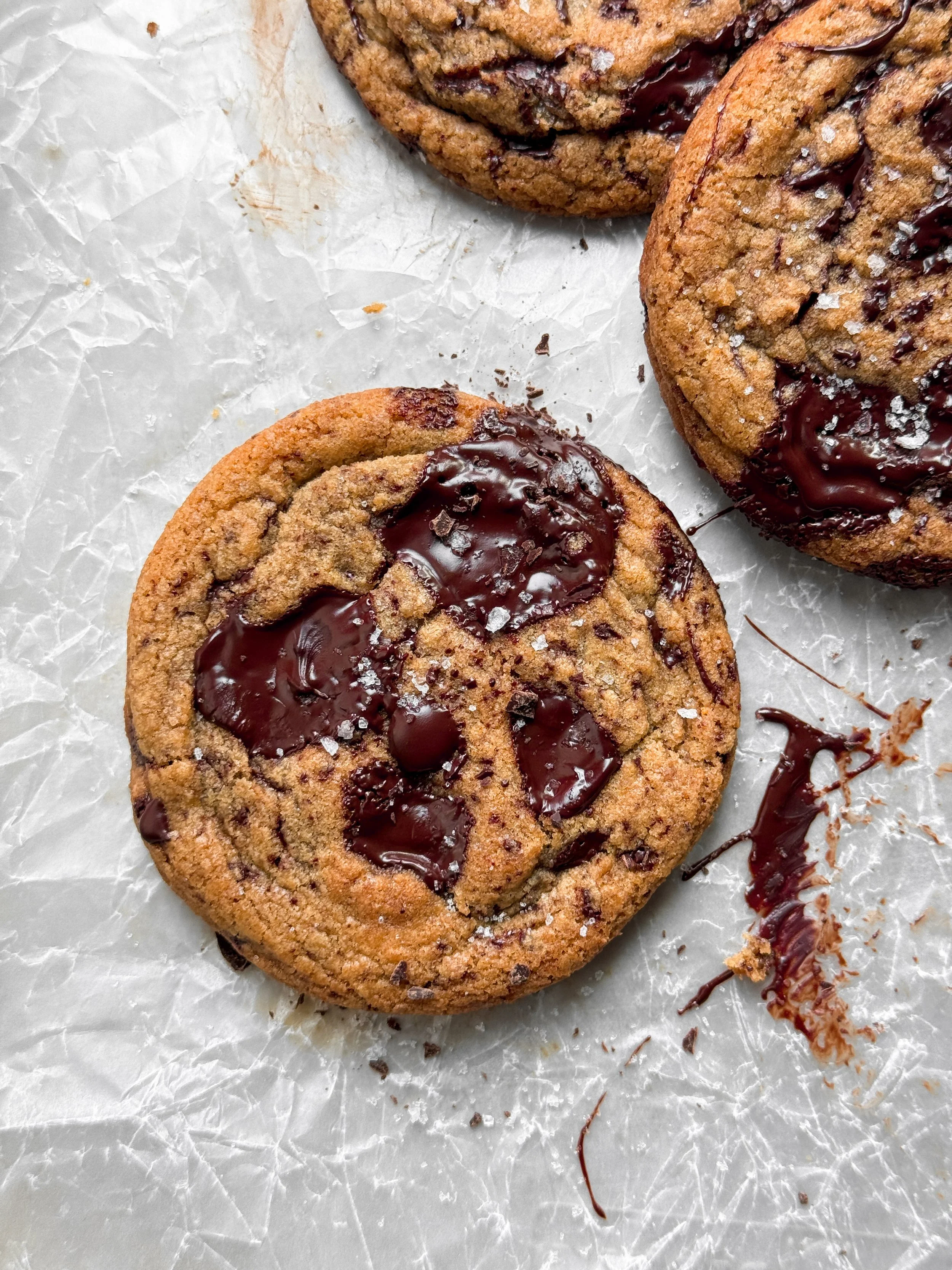 Brown Butter Chocolate Chunk Whisky Cookies — the deeper living