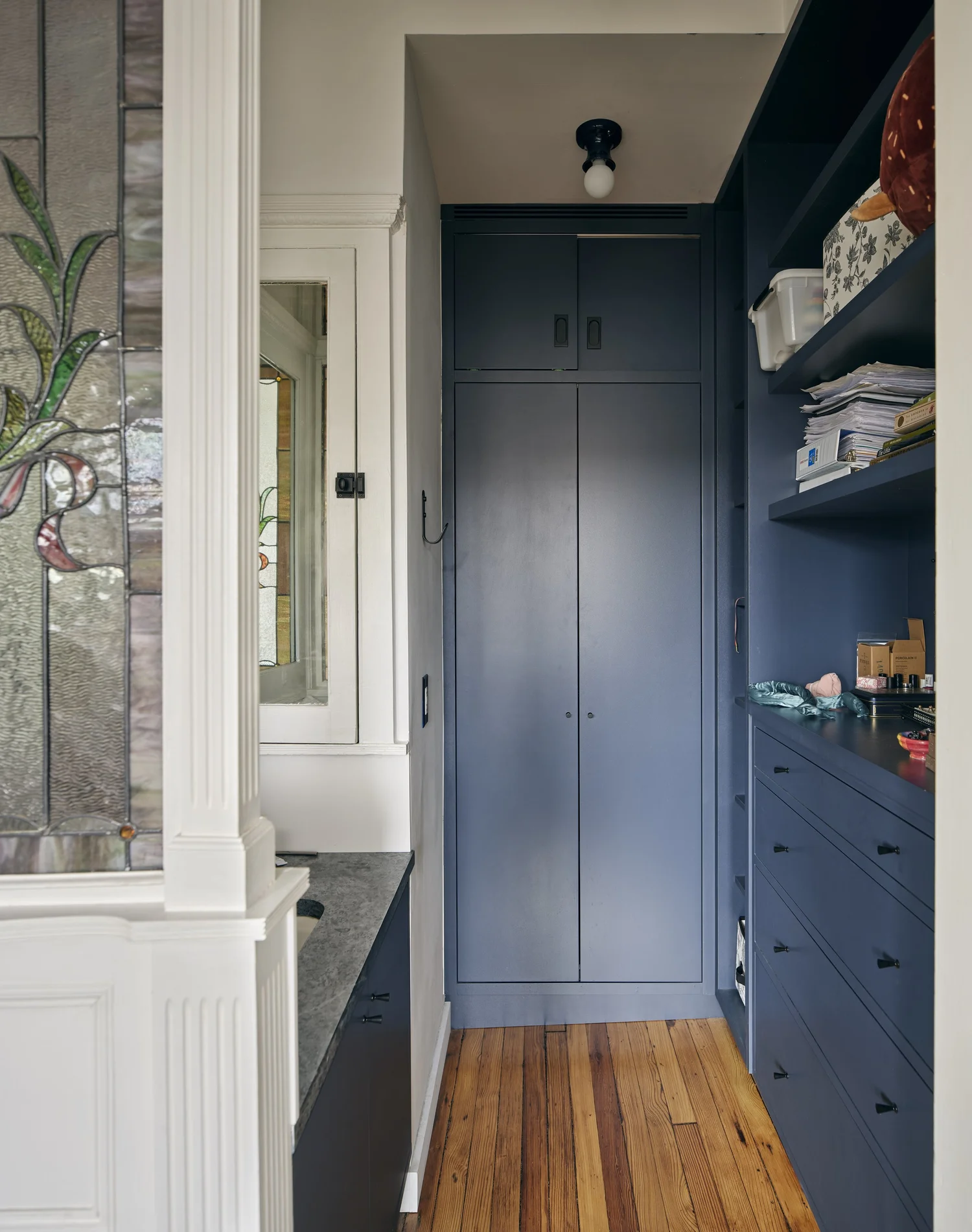 Stained Glass Limestone — Sarah Jacoby Architect