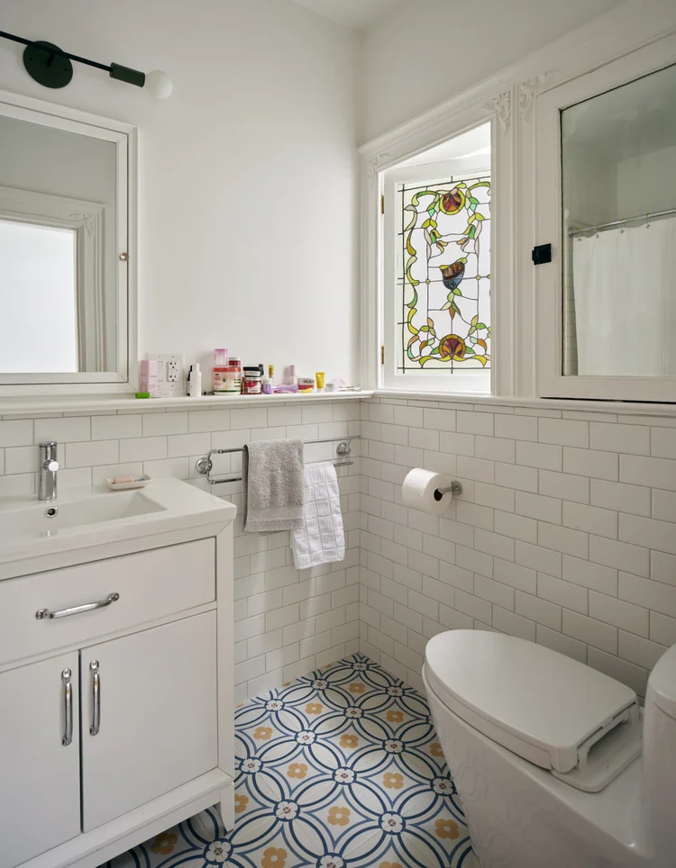 Stained Glass Limestone — Sarah Jacoby Architect
