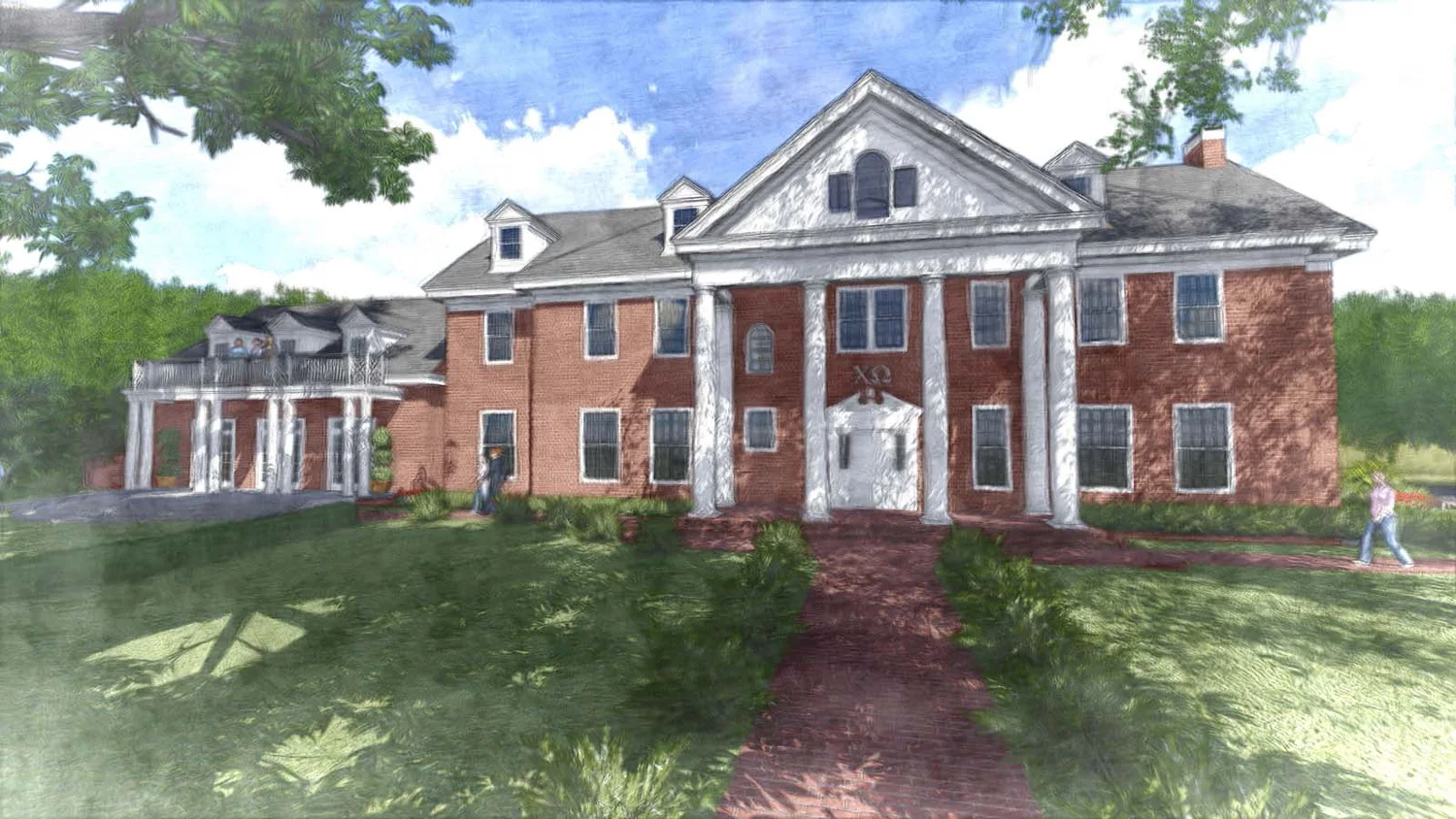 Chi Omega Sorority House, University of Arkansas — WER Architects