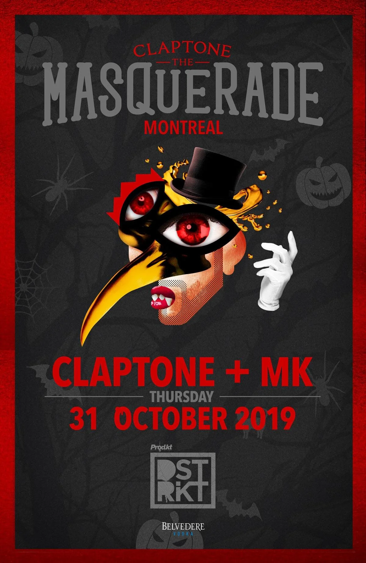MK - Claptone The Masquerade Montreal — BRPHOTO