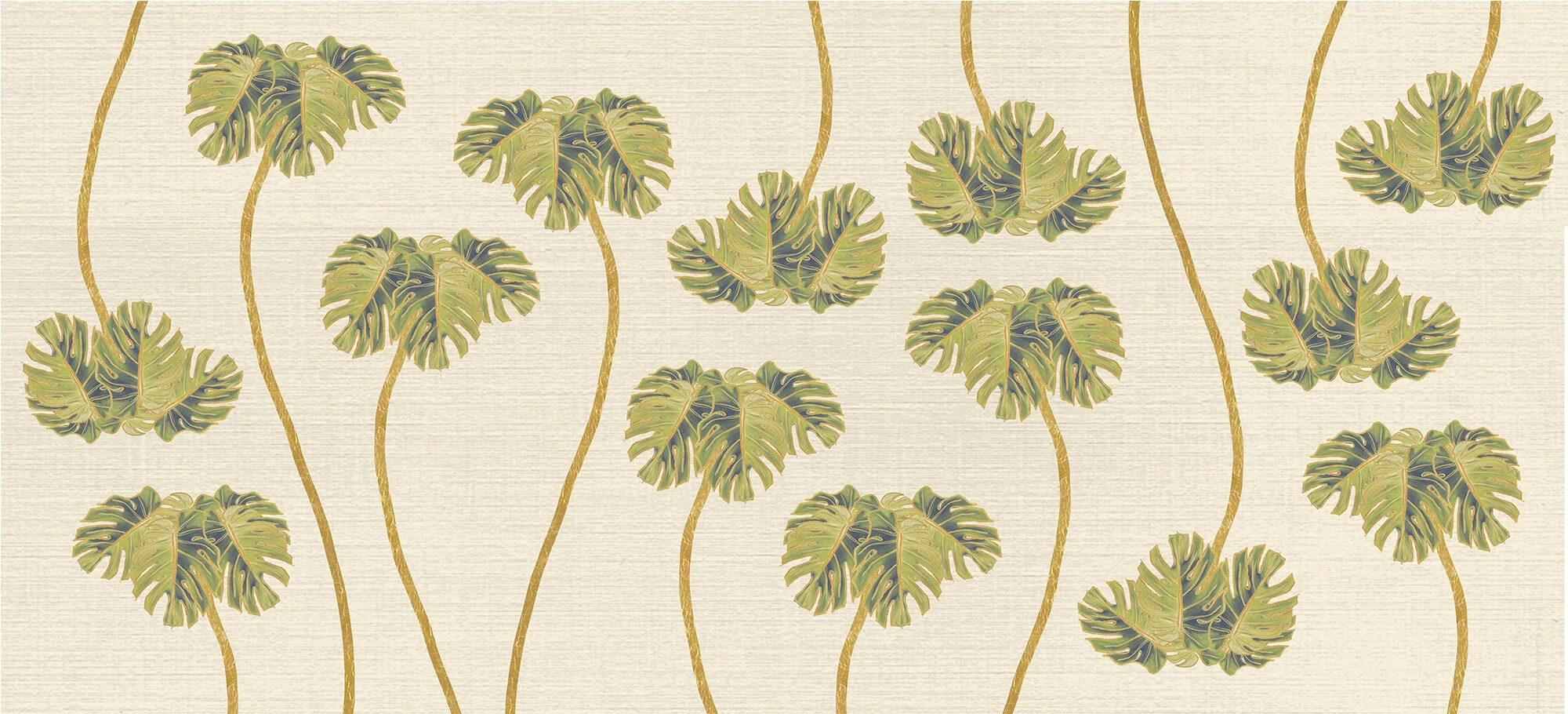 Bespoke Printed & Embellished Wallpaper | Bespoke Wallpaper - Lala Curio