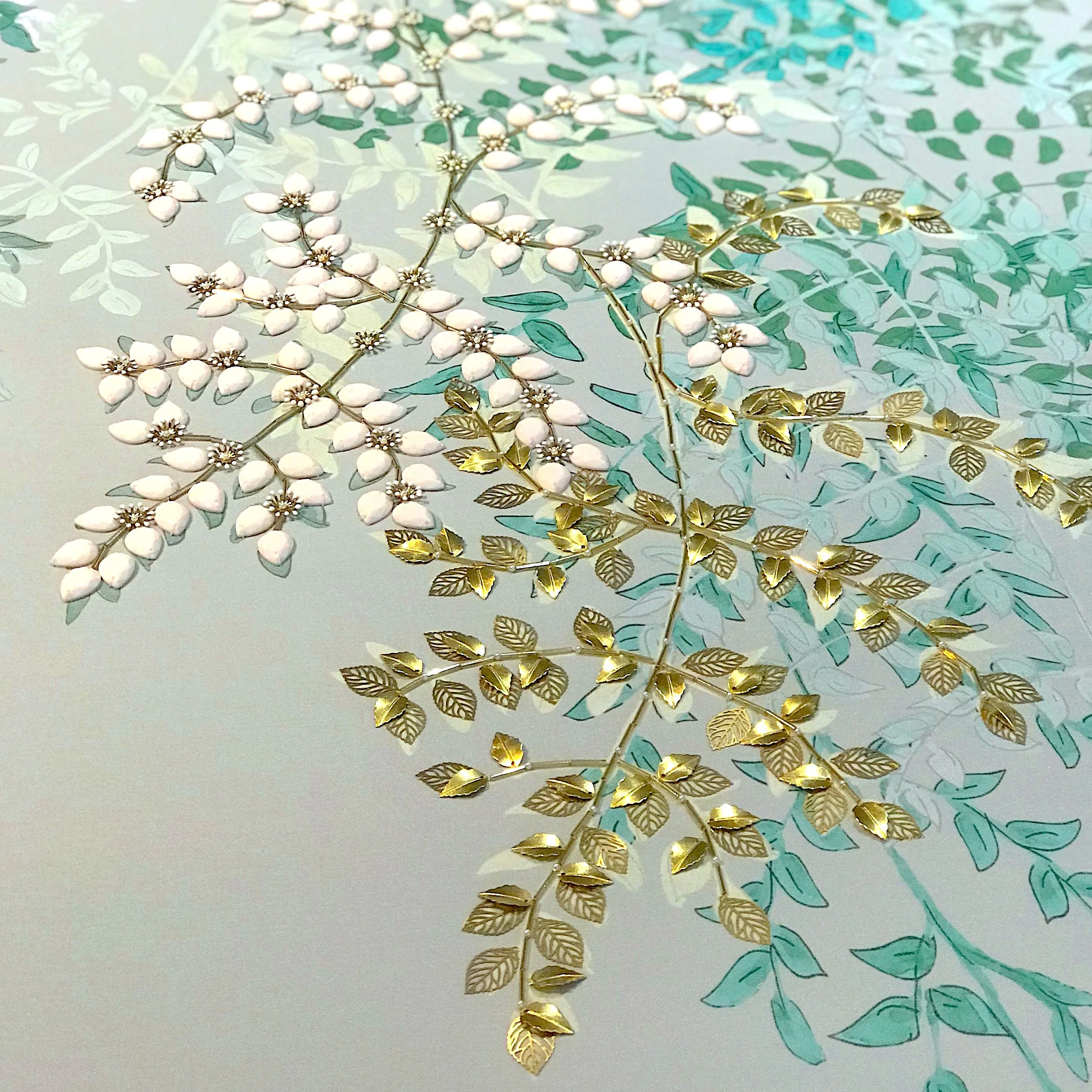 Printed & Embellished Wallpaper | Luxury, Artistic, & Sophisticated ...