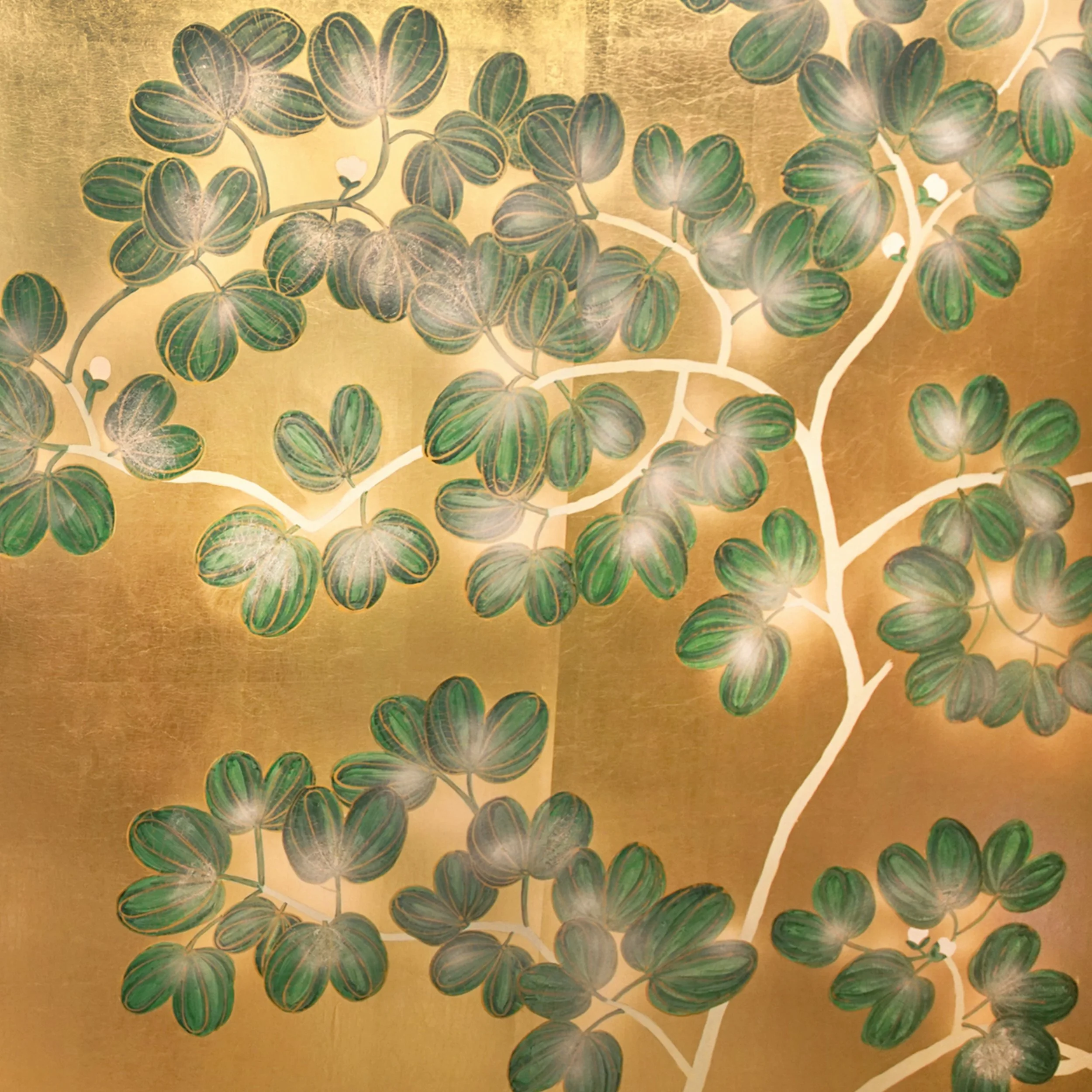 Hand-Painted Wallpaper - LALA CURIO Luxury Wallpaper