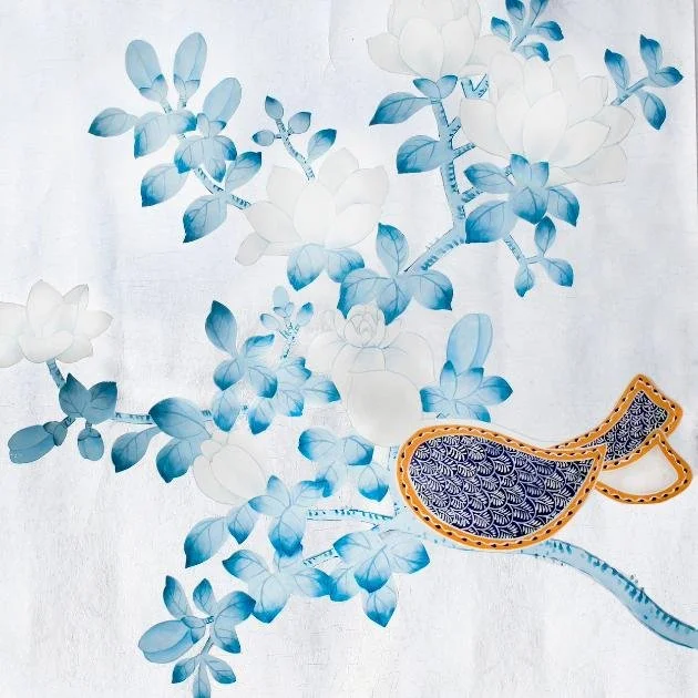 Hand-Painted Wallpaper | Unique, Artisanal Designs | LALA CURIO