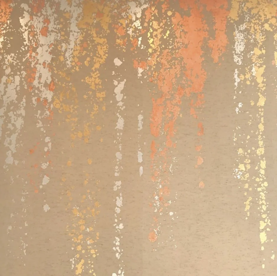 Sifting Sand Hand-Painted Wallpaper | LALA CURIO