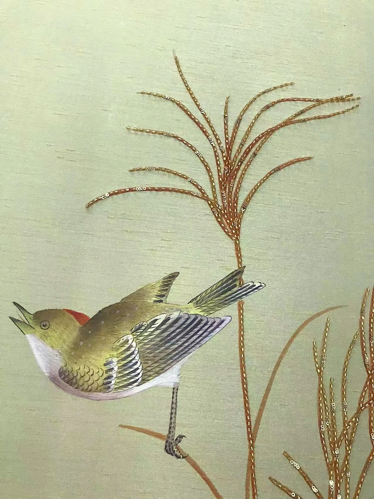 The Botanist Embroidered Wallpaper | LALA CURIO