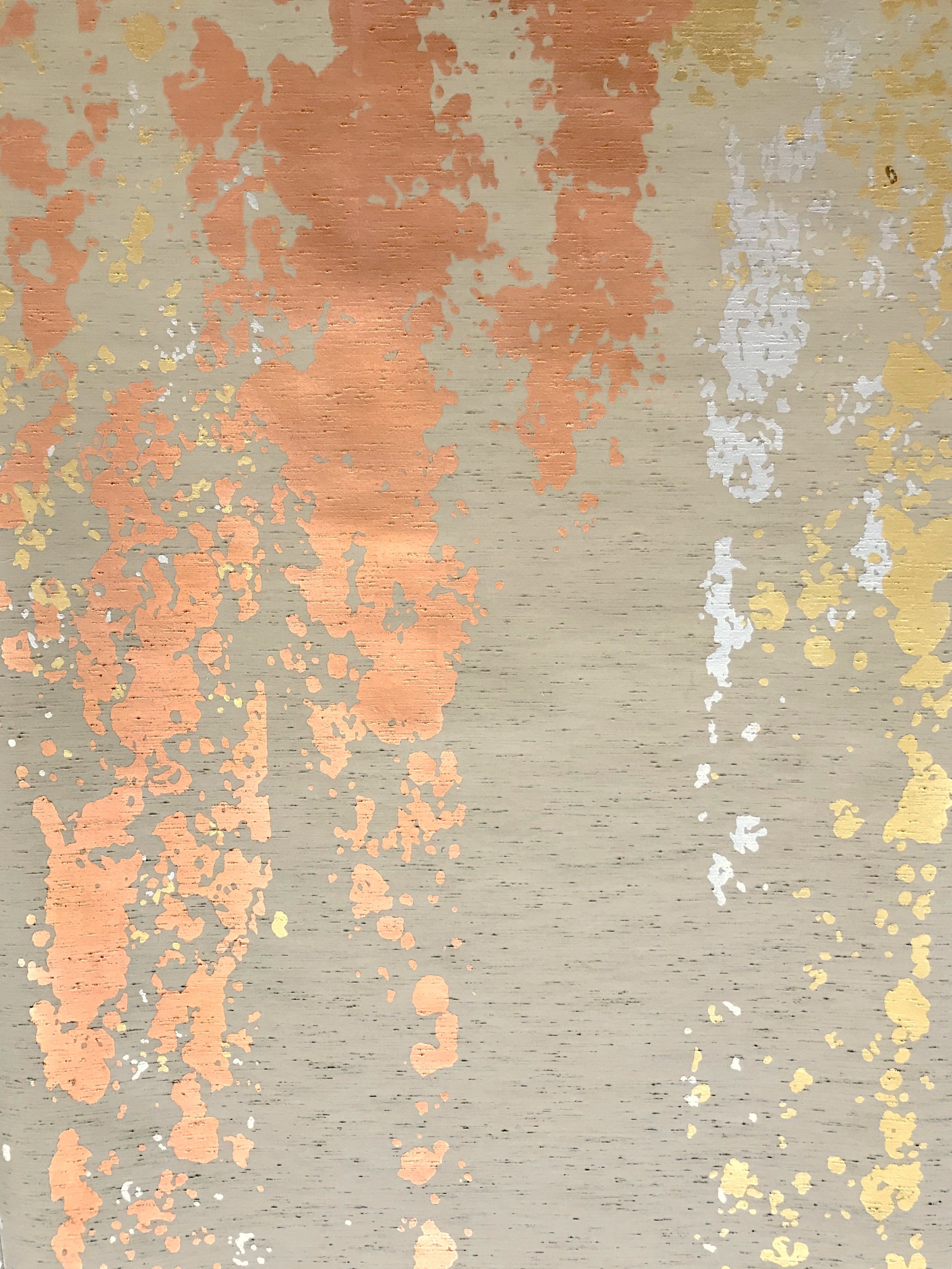 Sifting Sand Hand-Painted Wallpaper | LALA CURIO