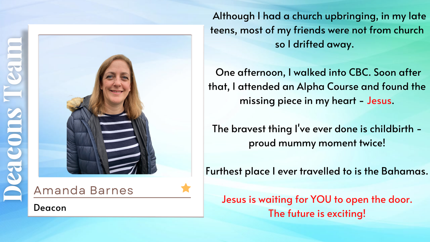 Meet The Team — Colchester Baptist Church