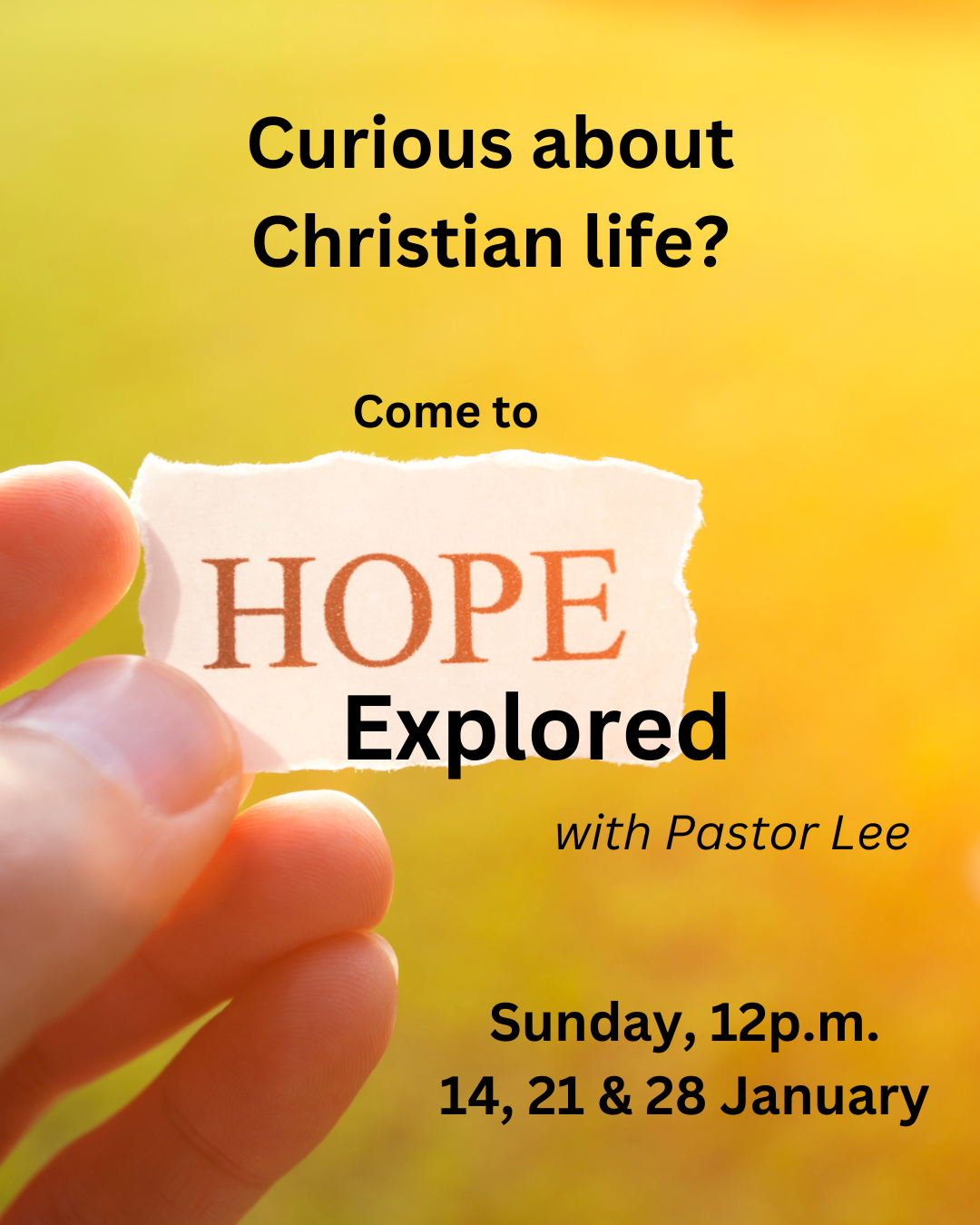 Announcements & Events — Colchester Baptist Church