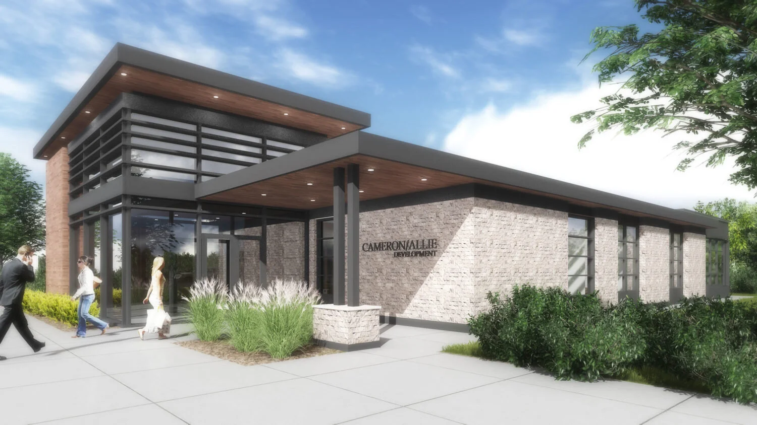 Rustic Commercial Design Exterior