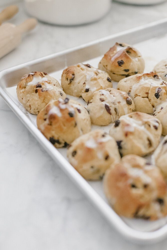 Making Hot Cross Buns for the First Time: step by step guide through ...