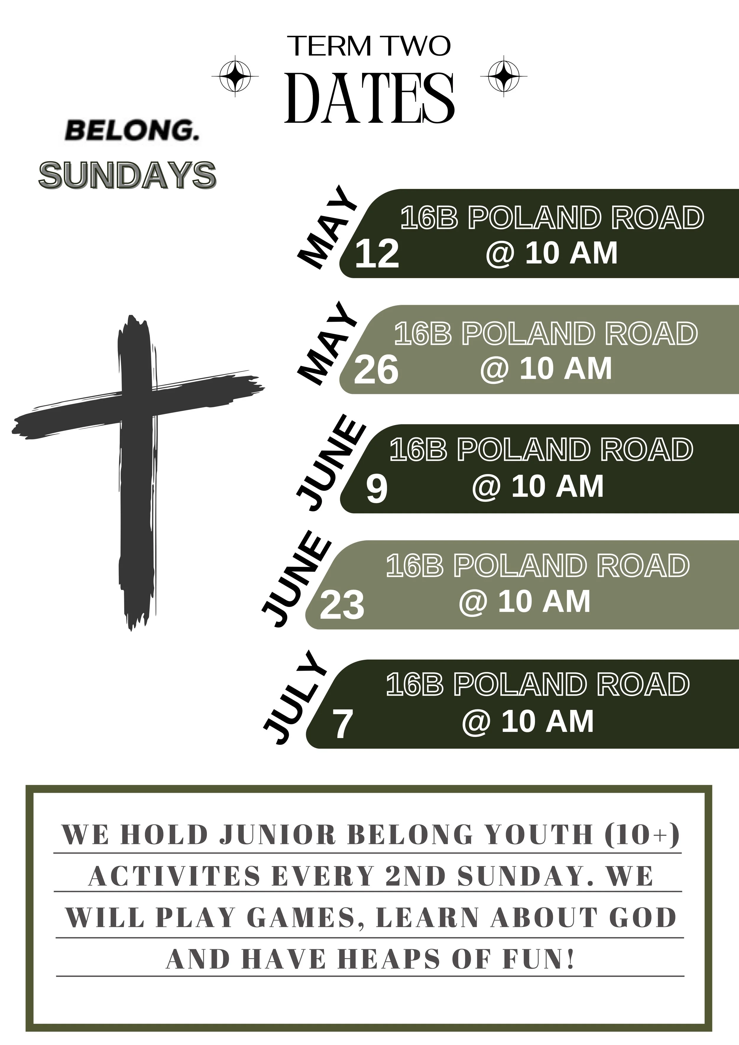 JBY — BELONG CHURCH