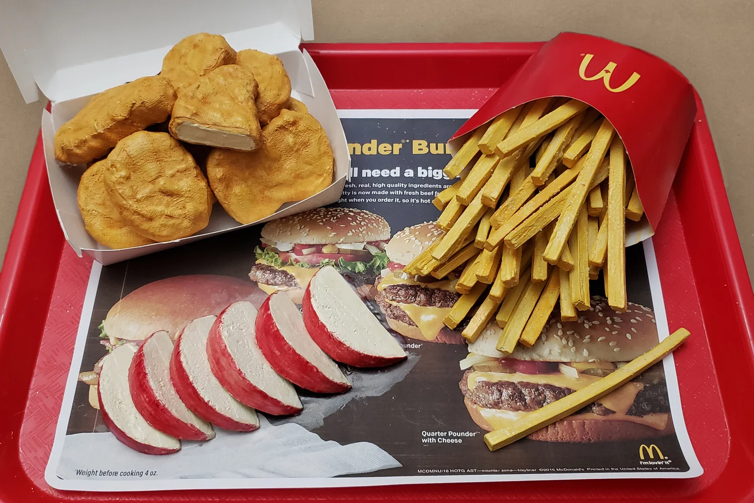 Fake McDonald's Order Food Prop — Fred Amdur