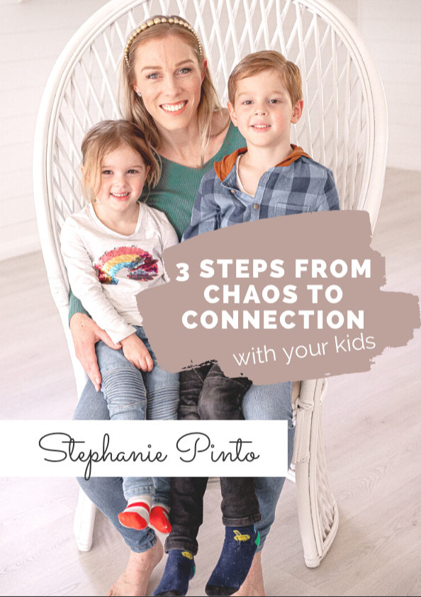 3 Steps From Chaos to Connection Guide — Stephanie Pinto
