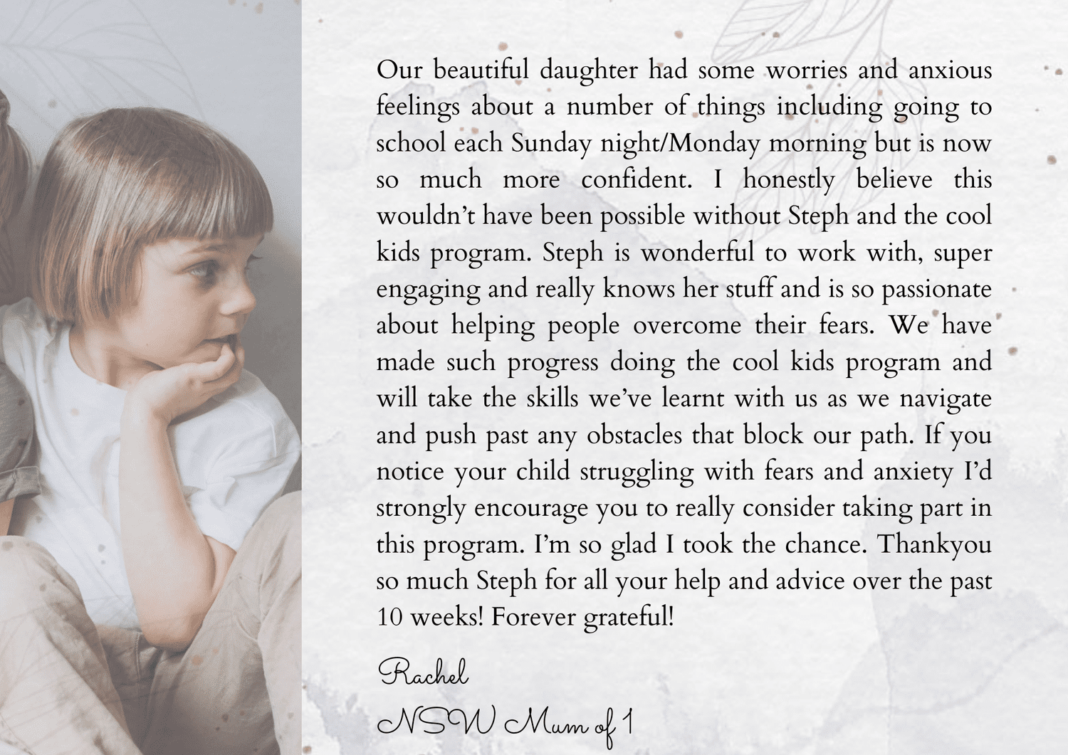 Cool Kids Anxiety Program — Stephanie Pinto
