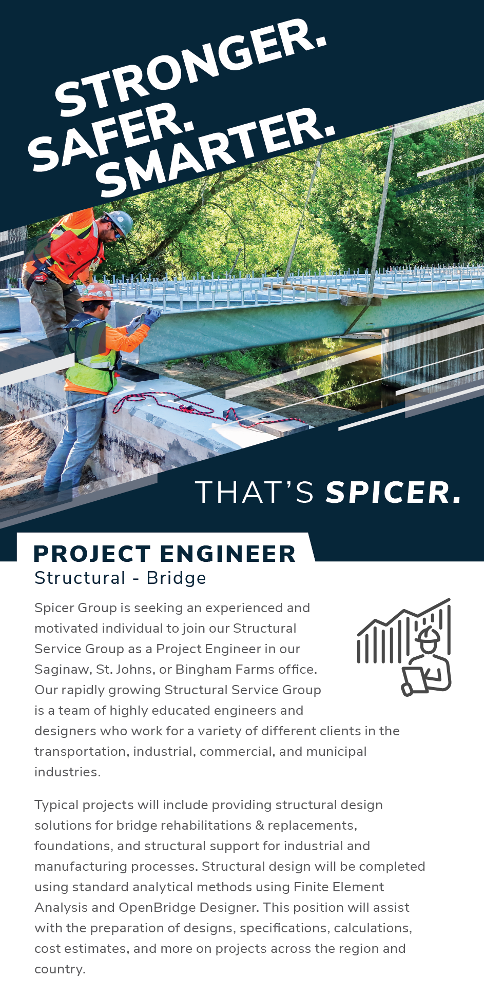Project Engineer - Structural - Bridge — Spicer Group