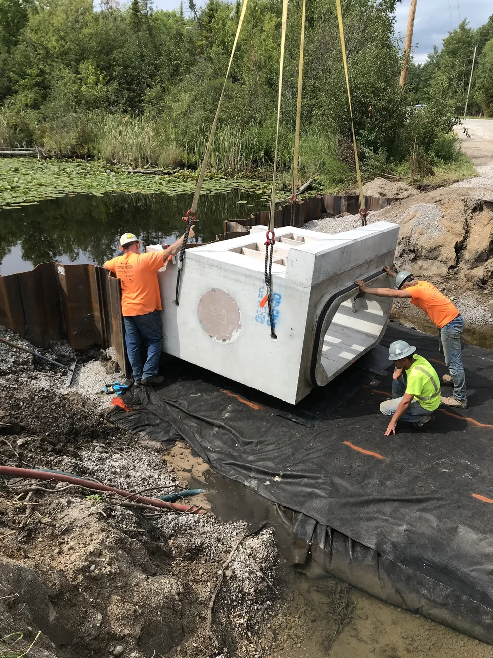 Cedar Lake Lake Level Control Structure — Spicer Group