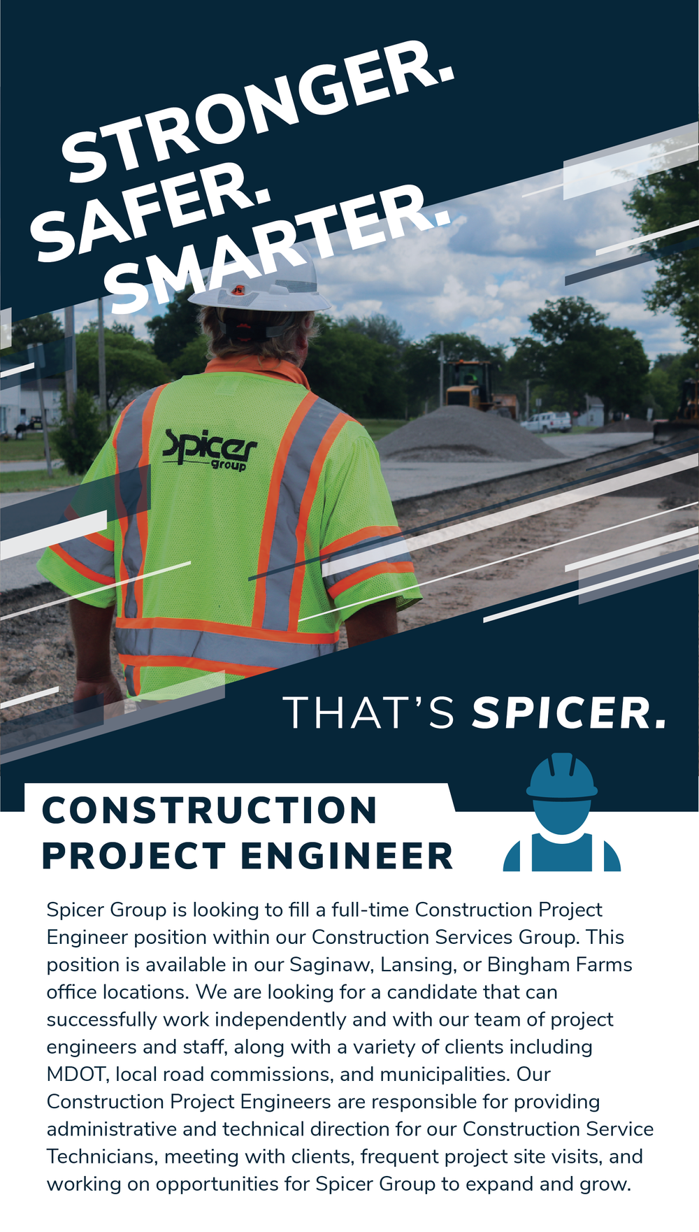 Construction Project Engineer — Spicer Group