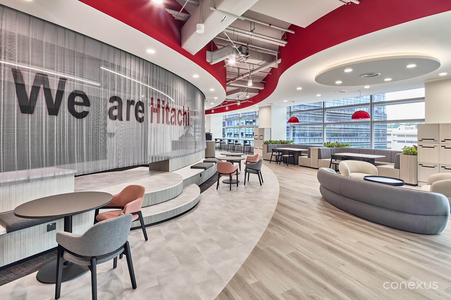 Hitachi Asia | Office Design & Build | ⚫⚪ Conexus Studio